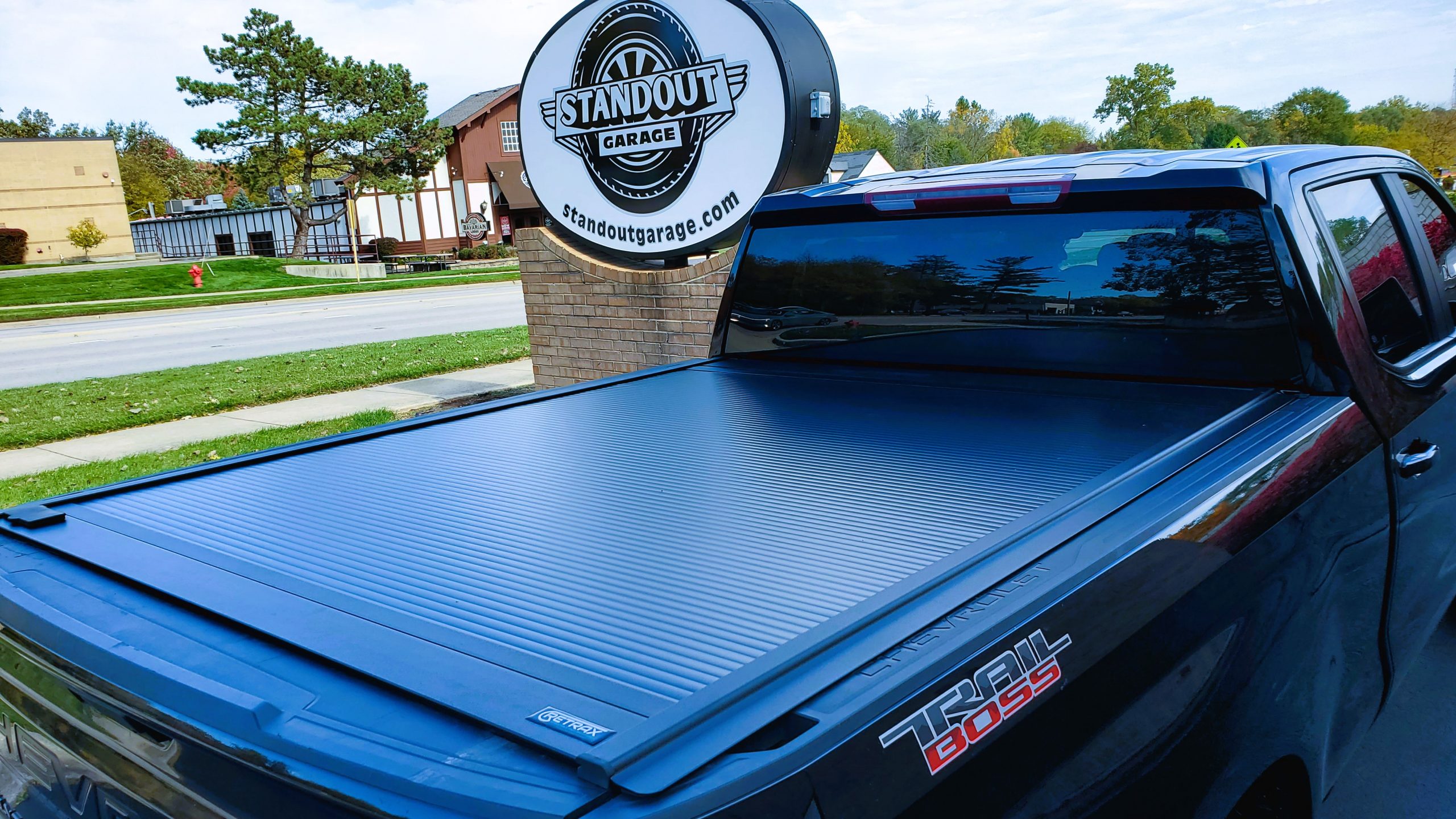 Silverado Retrax Tonneau Cover - Standout Garage